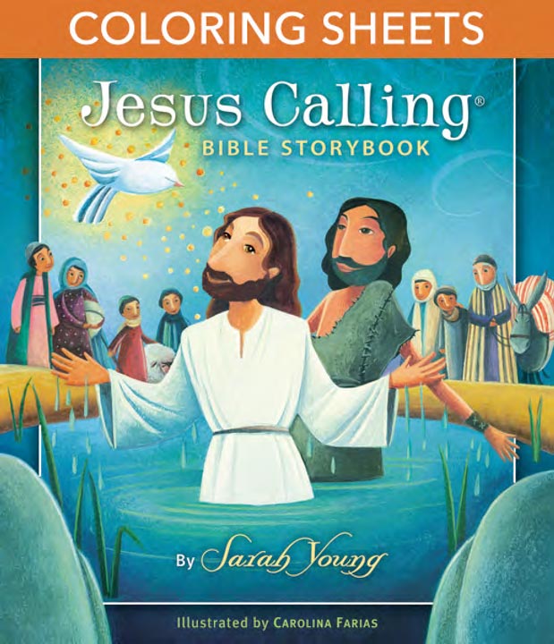 Jesus Calling Bible Storybook Coloring Sheets - Jesus Calling